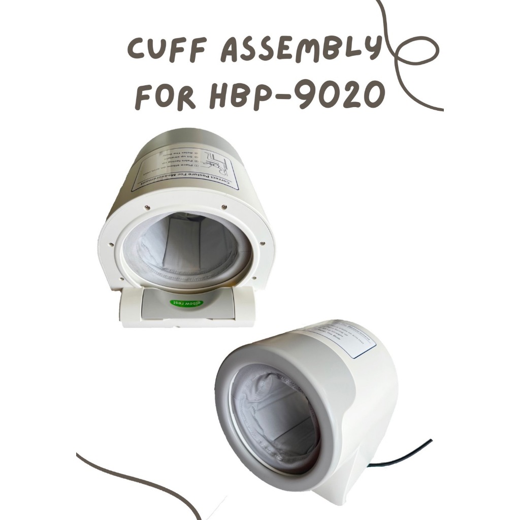 OMRON HBP-9020 Cuff / อะไหล่เครื่องวัดความดันออมรอน | Shopee Thailand