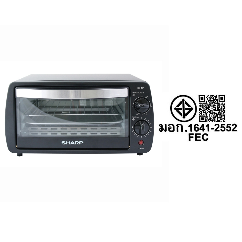 ชาร์ป เตาอบไฟฟ้า รุ่น EO-9P ซีรี่ย์ 2 ขนาด 9 ลิตร SHARP ELECTRIC OVEN 9 L. SERIES2 #EO-9P ...