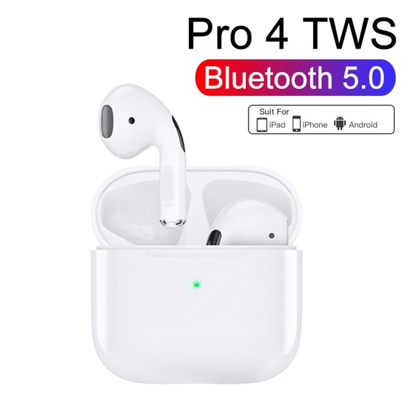 Original TWS Pro 4 หูฟังไร้สายพร้อมไมโครโฟน Touch Control หูฟังบลูทูธ ...