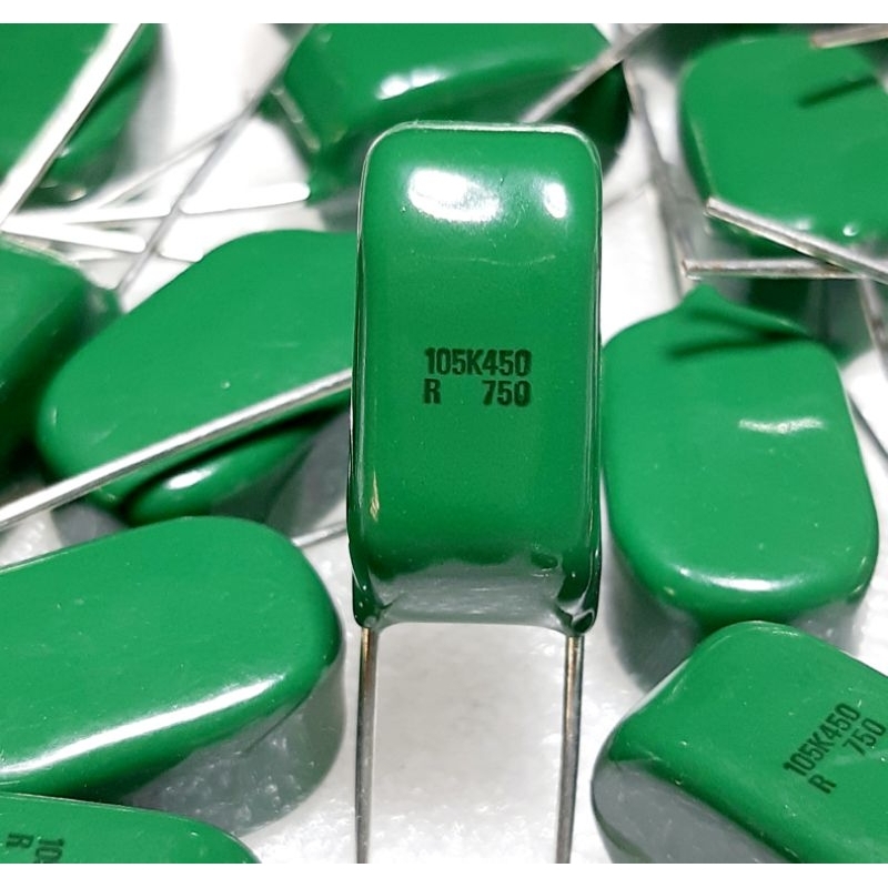 Rubycon 1uf 450v 105k Metallized Polyester Film Capacitor ตัวเก็บประจุ ...