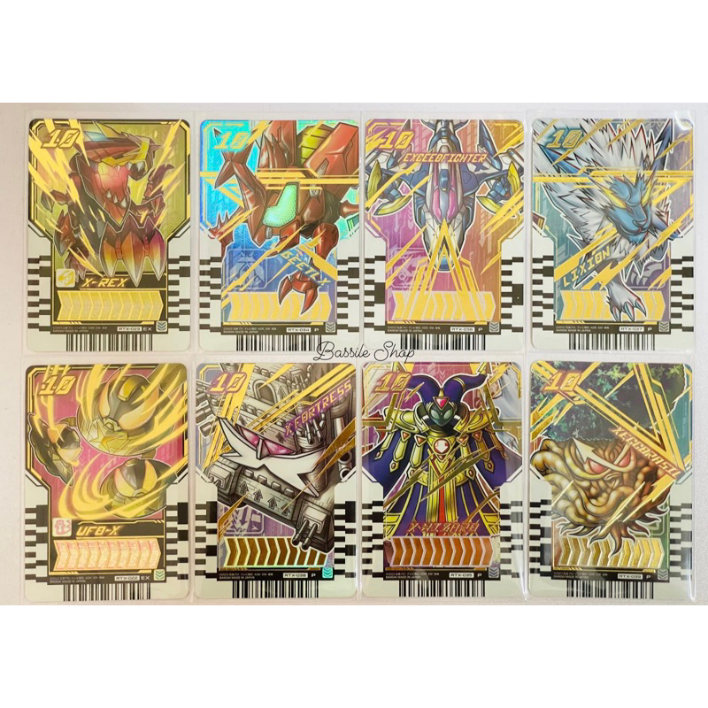 Ride Chemy Trading Card - การ์ด มาสไรเดอร์ ก็อตชาร์ด Phase EX - 02 ( ระดับ EX & P ) Kamen Rider ...