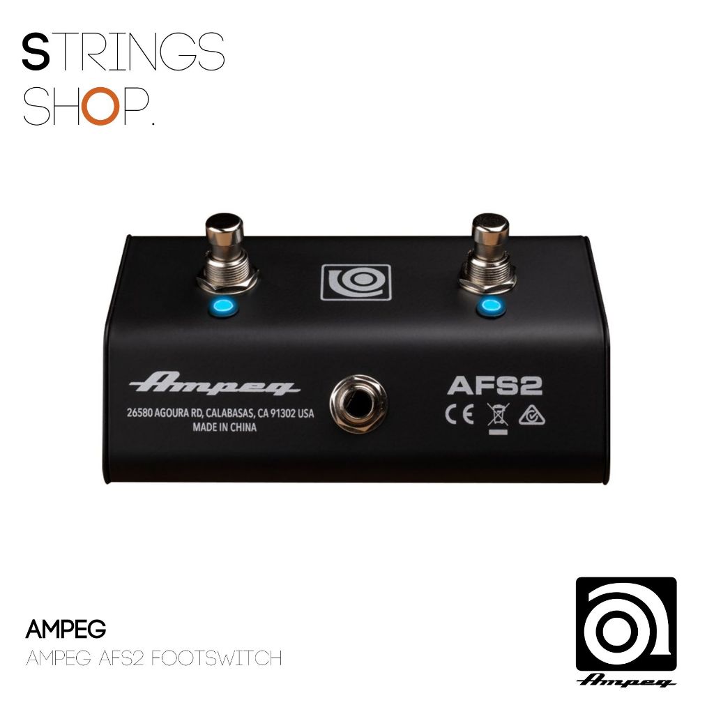 ฟุตสวิทซ์ Ampeg AFS2 Footswitch | Shopee Thailand