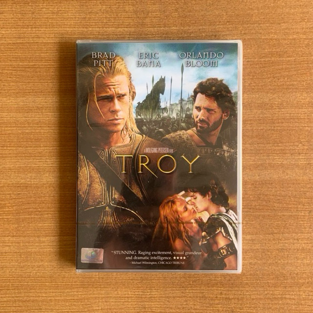 DVD : Troy (2004) ทรอย [มือ 1] Brad Pitt / Eric Bana / Orlando Bloom ...