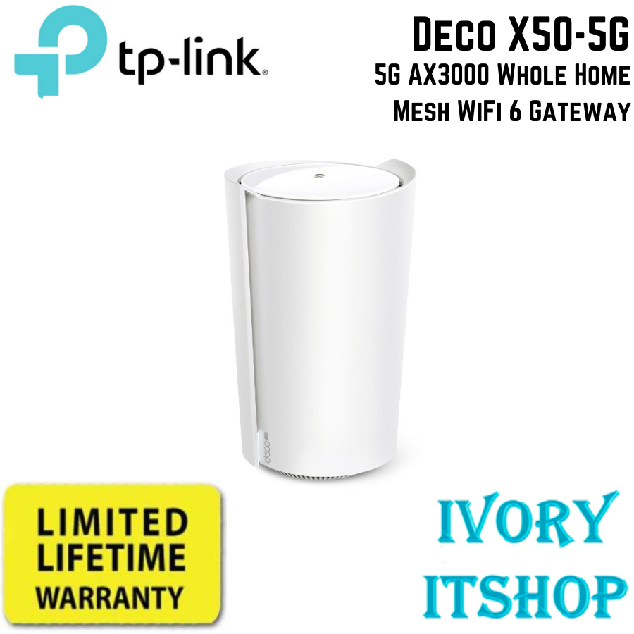 TP Link Deco X50-5G 5G AX3000 Whole Home Mesh WiFi 6 Gateway | Shopee Thailand