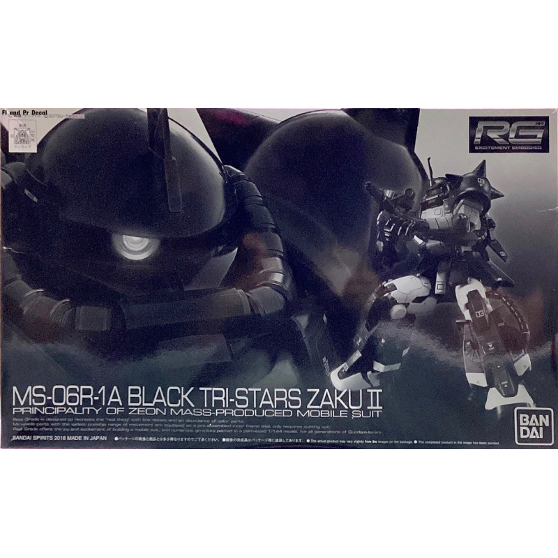 Rg 1/144 MS-06R-1 Black Tri-Stars Zaku II | Shopee Thailand