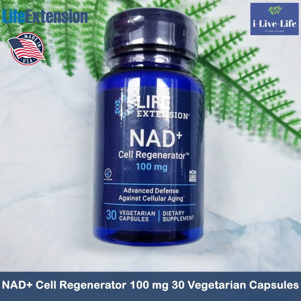 73% Sale!! 05/25 Life Extension - NAD+ Cell 100mg 30 Vegetarian ...