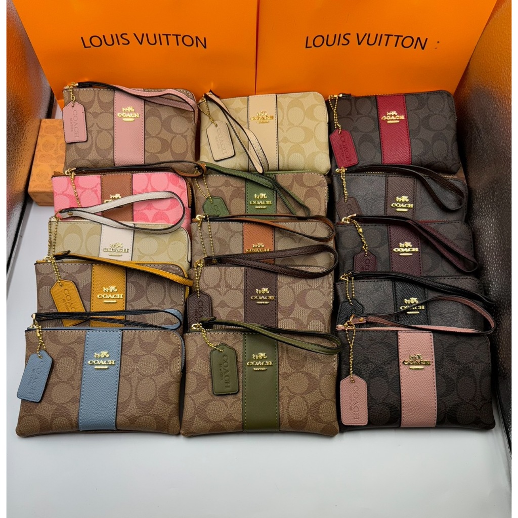 กระเป๋าคล้องมือcoach สินค้าแนะนำยอดนิยม ขนาด6.5นิ้ว สต๊อกพร้อมส่ง ...