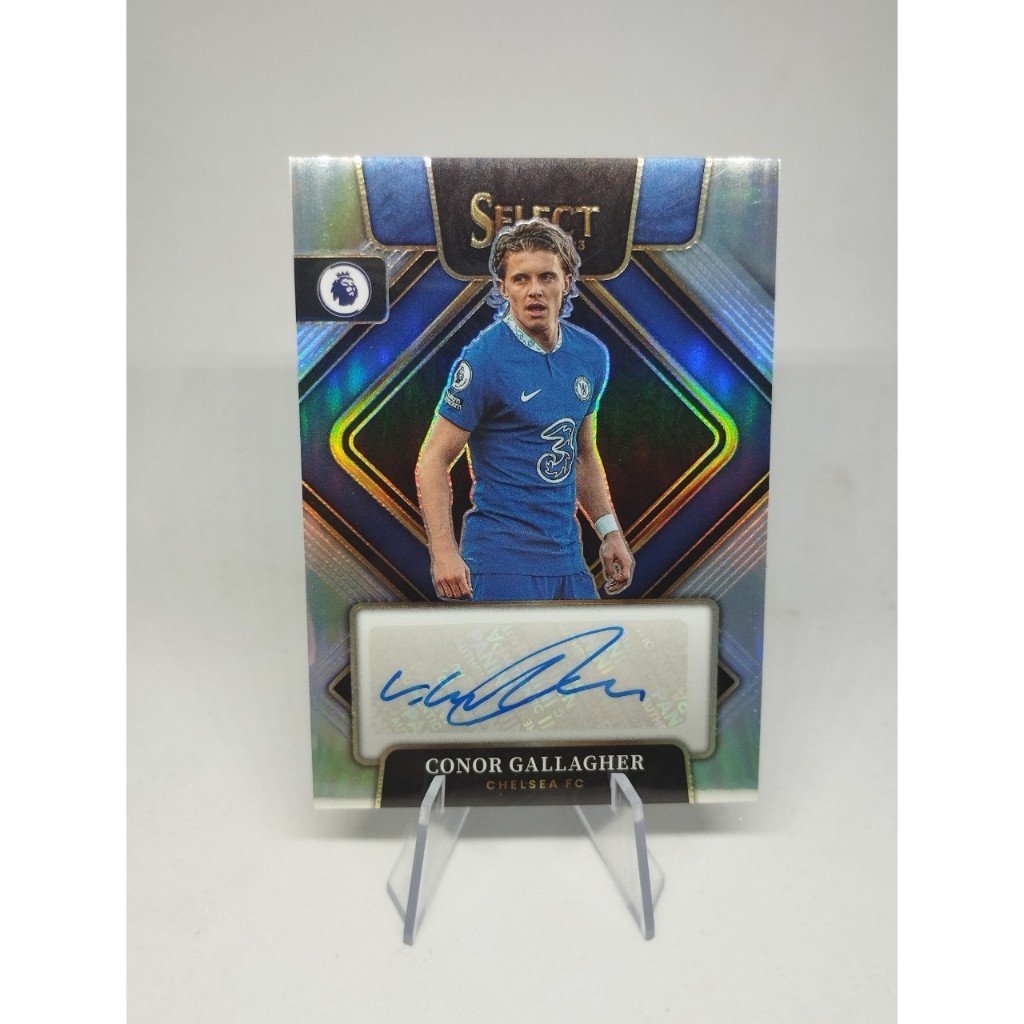 การ์ดลายเซ็นนักฟุตบอล Conor Gallagher Panini Select Soccer Autograph ...