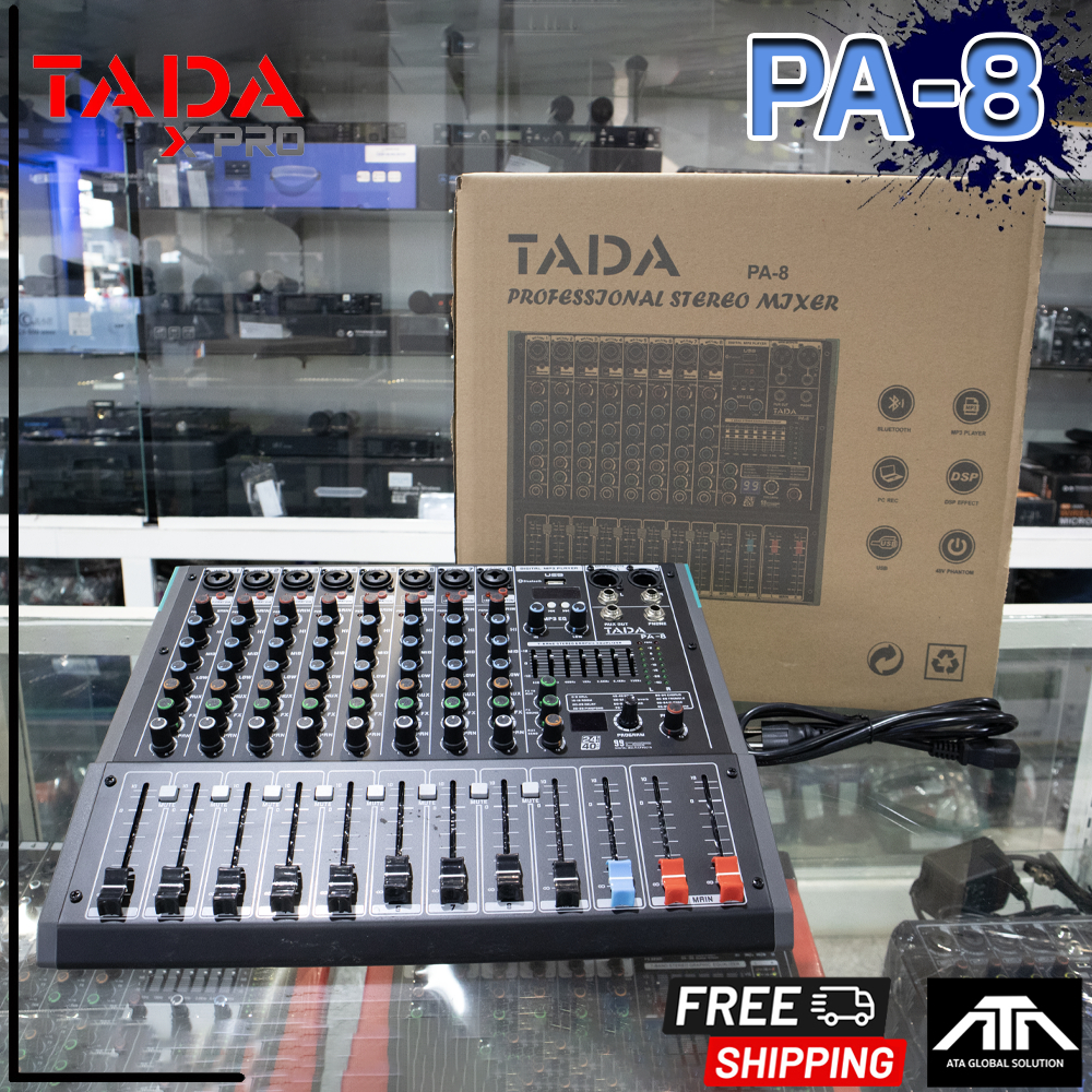 TADA PA -8 มิกซ์เซอร์ PA-8 มิกซ์เซอร์ PA8 มิกซ์เซอร์ | Shopee Thailand