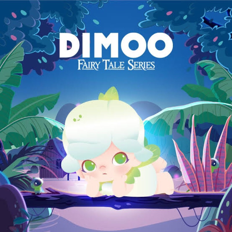 กล่องสุ่ม Popmart Dimoo fairy tale pin badge blind box - Pop Mart ...