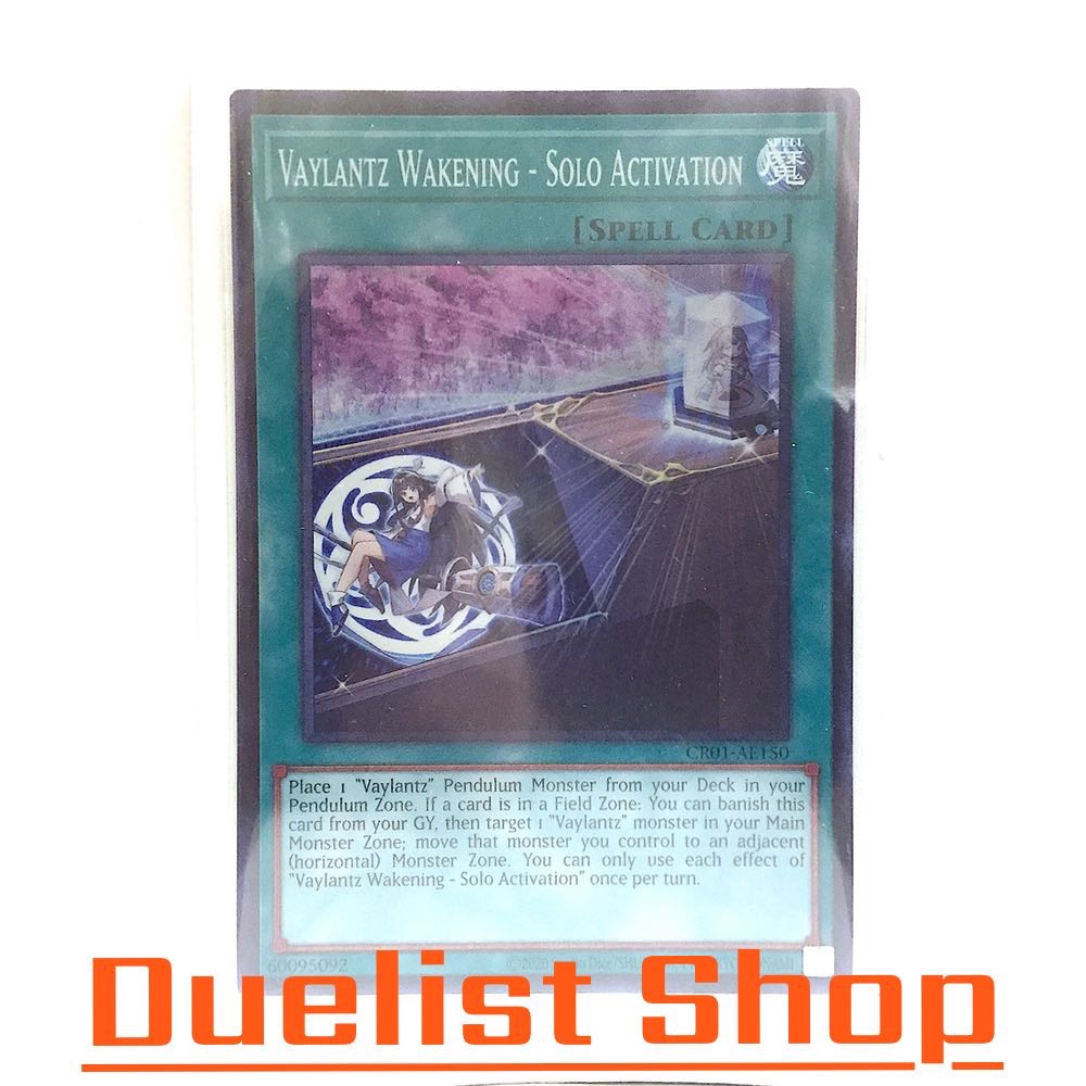Vaylantz Wakening - Solo Activation (SR) Spell [Normal] ชุด CR01-AE150 ...