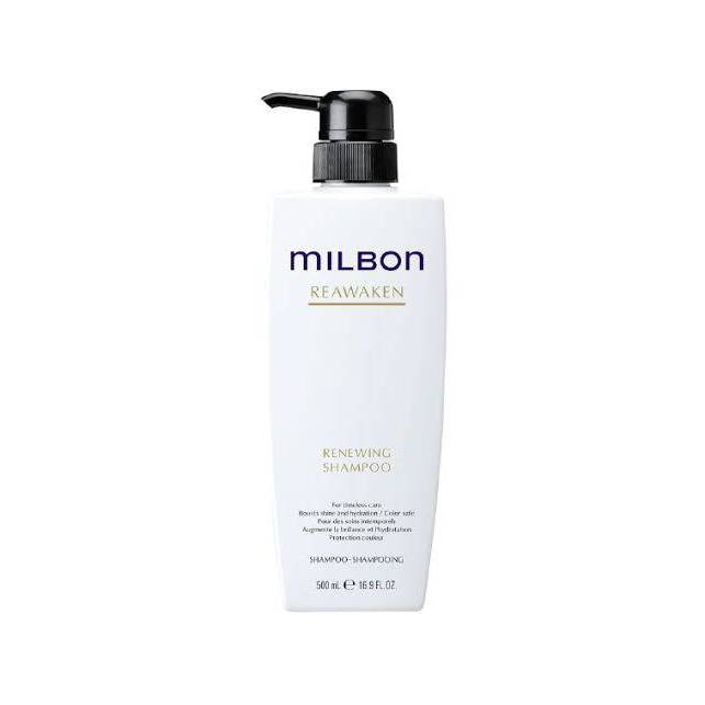 Milbon Reawaken Renewing Shampoo /Treatment 200/500ml ลดการพันกันและคงความชุ่มชื้น เงางาม ...