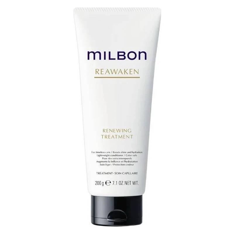Milbon Reawaken Renewing Shampoo /Treatment 200/500ml ลดการพันกันและคงความชุ่มชื้น เงางาม ...