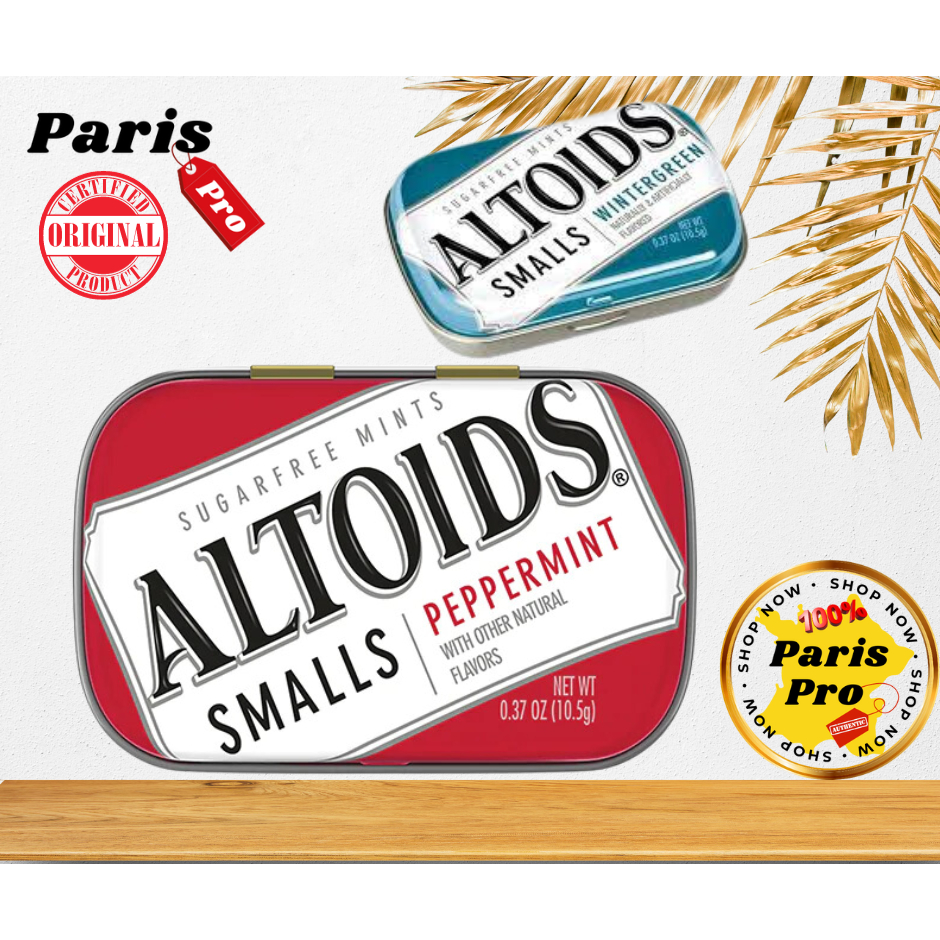 ลูกอม Altoids Small Classic mint เพื่อลมหายใจหอมสดชื่น นำเข้าจากอเมริกา ...