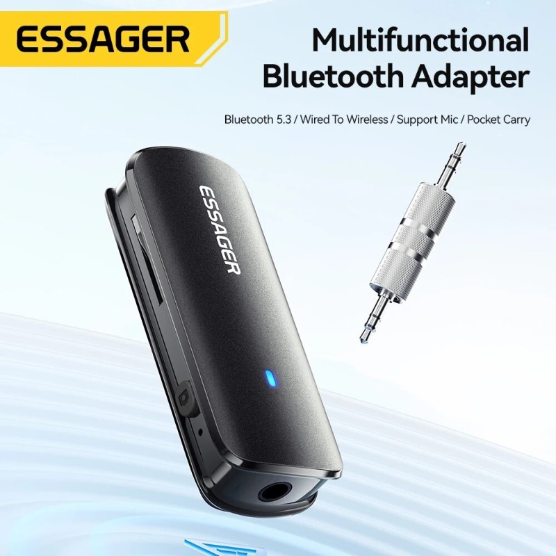 Essager Bluetooth Receiver 5.3 multi-function bluetooth adaptor ...