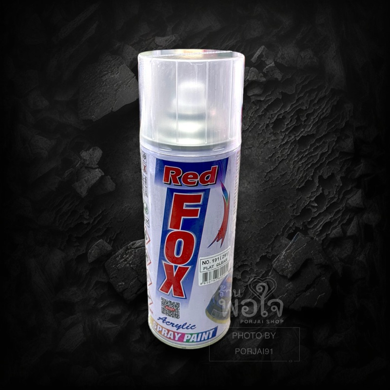 สีสเปรย์ “เรด ฟอกซ์” RED FOX สีใส # FLAT CLEAR #191(291) | Shopee Thailand