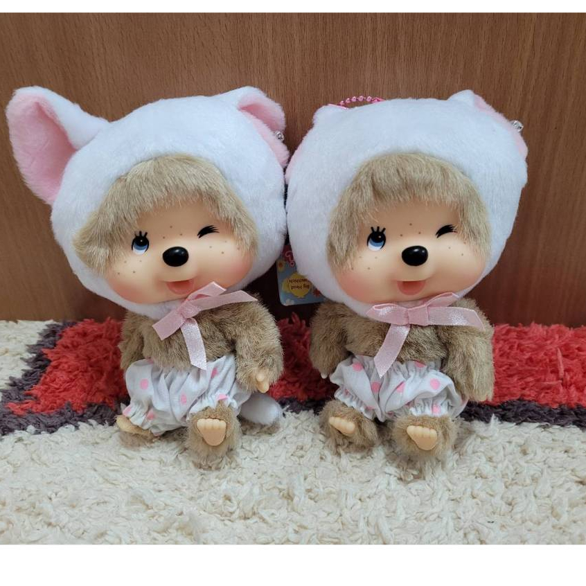 monchhichi Bighead Cat keychian | Shopee Thailand