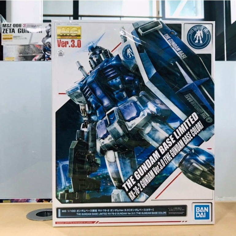 Bandai MG 1/100 The Gundam Base Limited RX-78-2 Gundam Ver.3.0.The Gundam Base Color | Shopee ...