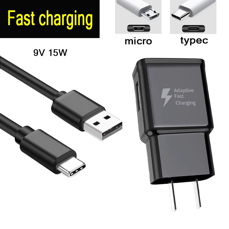 สายชาร์จ typec fast charging micro 3A หัวชาร์จ15w（รับประกัน 1 ปี）สำหรับ ...