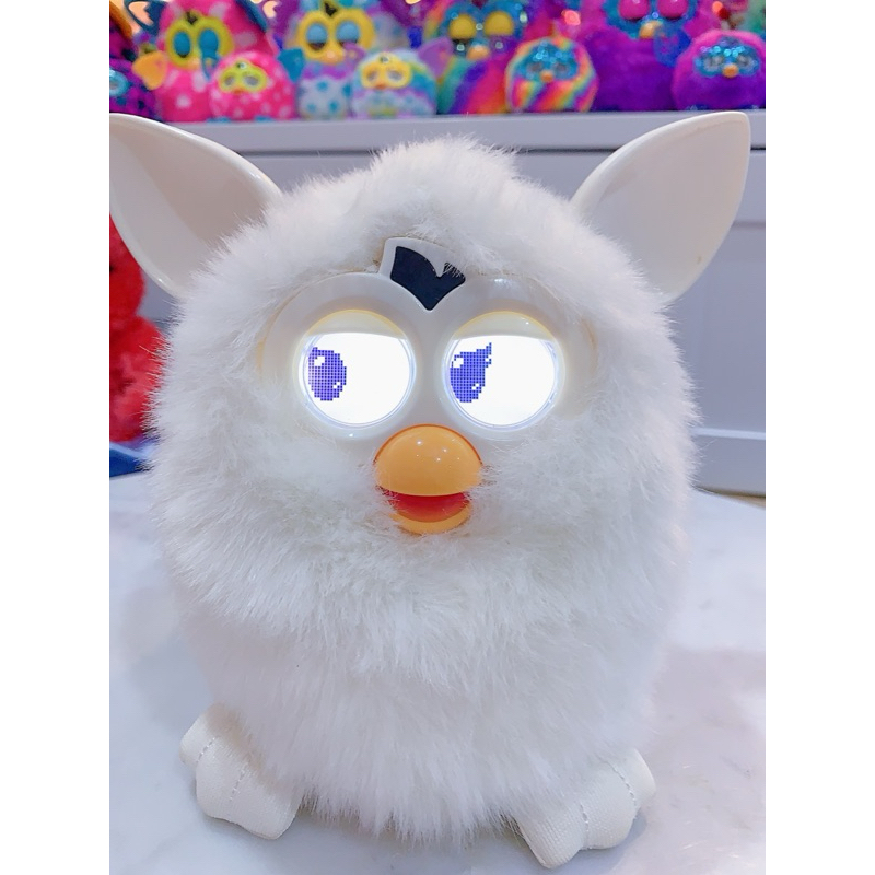 White Yeti Furby Hasbro 2012 เฟอร์บี้สีขาว ทำสปาแล้ว พร้อมเล่น สีขาวหา ...