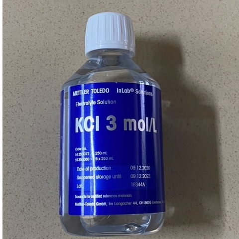 3M KCL Solution แบบแช่, 250ML (Mettler Toledo) | Shopee Thailand