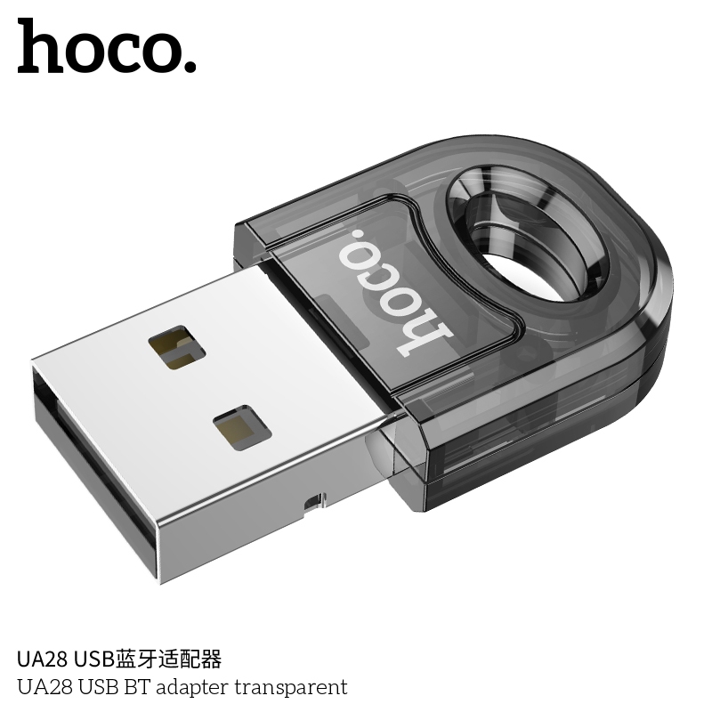 [อัพเกรด] HOCO UA28 อะแดปเตอร์รับส่งสัญญาณ USB บลูทูธ 5.1 EDR Dongle ...