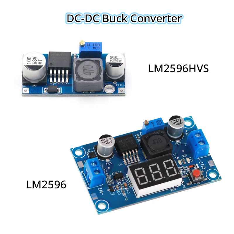 (1ตัว)LM2596 DC-DC Adjustable Buck Converter step down ตัวควบคุมแรงดัน ... (1ตัว)LM2596 DC-DC Adjustable Buck Converter step down ตัวควบคุมแรงดัน ...