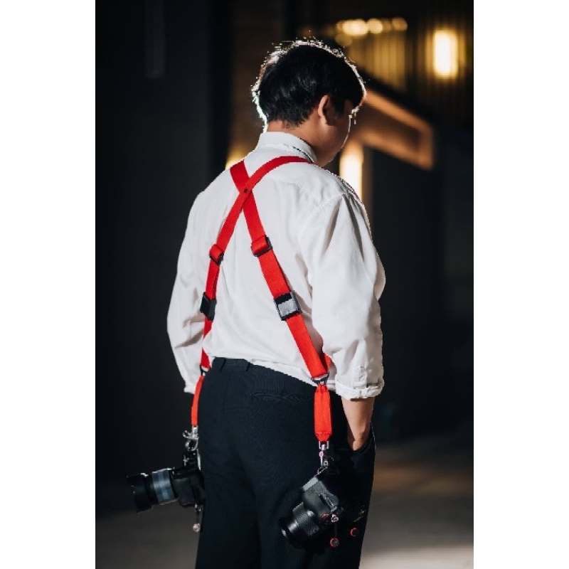 สายกล้องคู่ แบบผ้า Devare Strap | Shopee Thailand