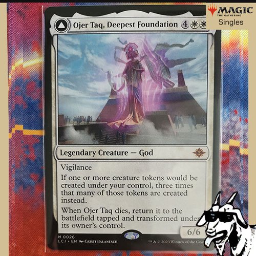 [MTG][Single]LCI] Ojer Taq, Deepest Foundation ระดับ Rare [ภาษาอังกฤษ ...
