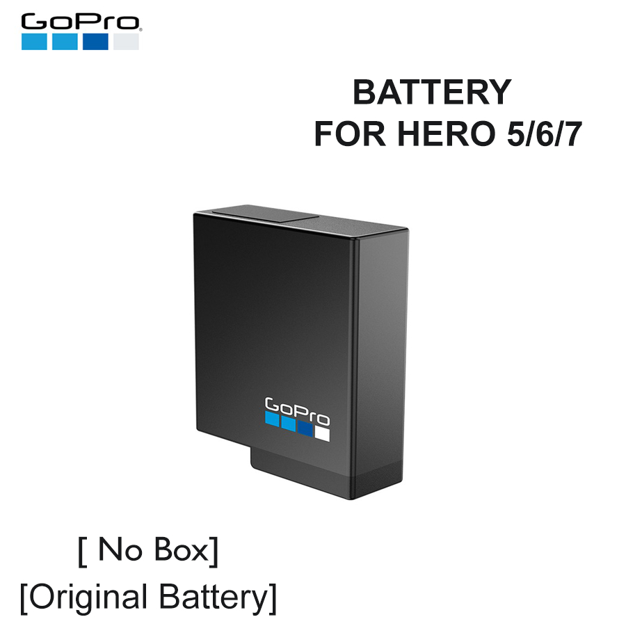 Gopro Rechareable Battery For Hero5,6,7 แบตแท้ 100% | Shopee Thailand