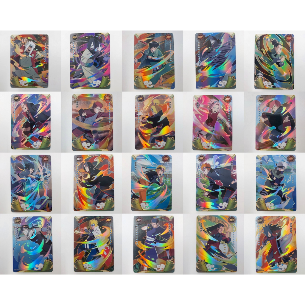 มาใหม่ การ์ดนารูโตะ ระดับ SSR Naruto SSR card No.001-020 | Shopee Thailand