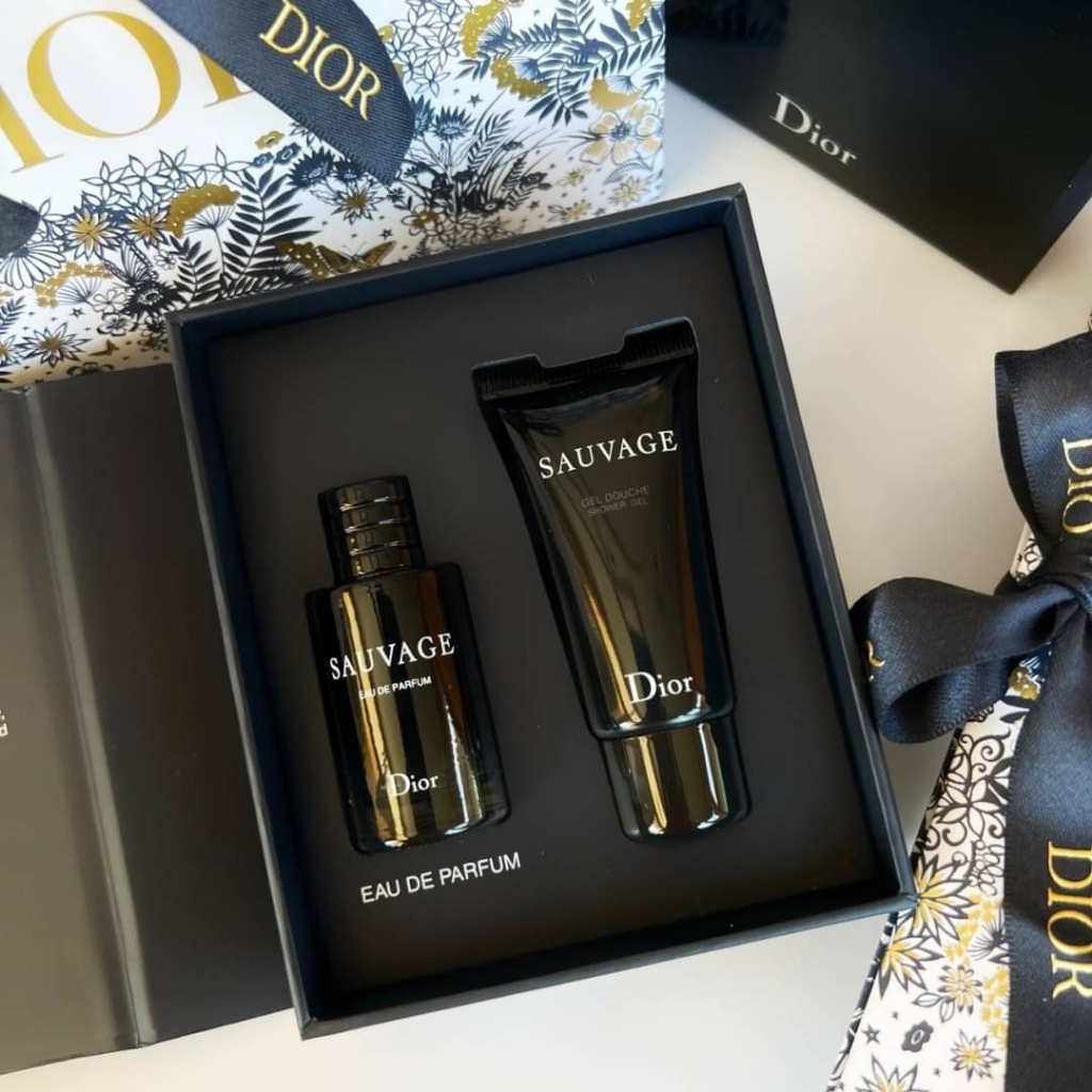 Dior Sauvage EDP Mini Gift Set พร้อมถุง Limited พร้อมริบบิ้น | Shopee Thailand