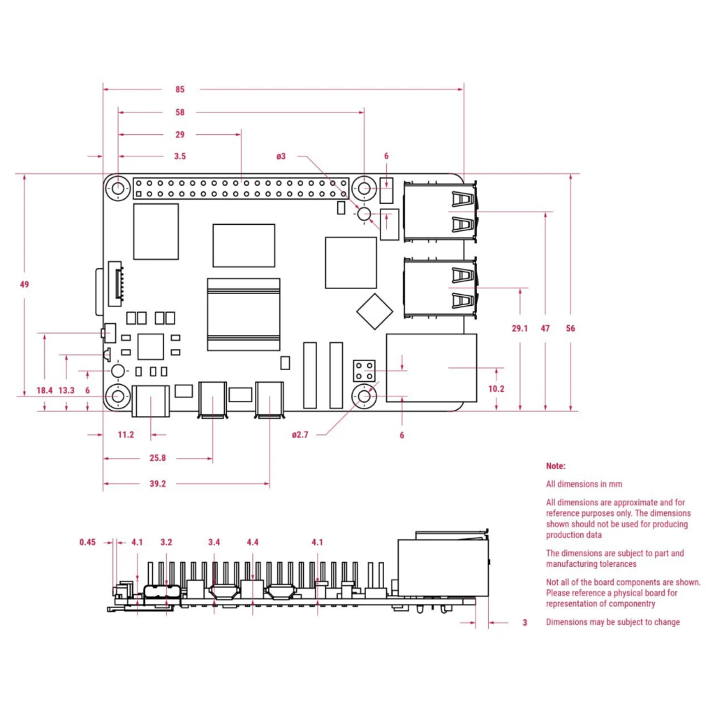 Raspberry Pi 5 Single Board Computer | Shopee Thailand