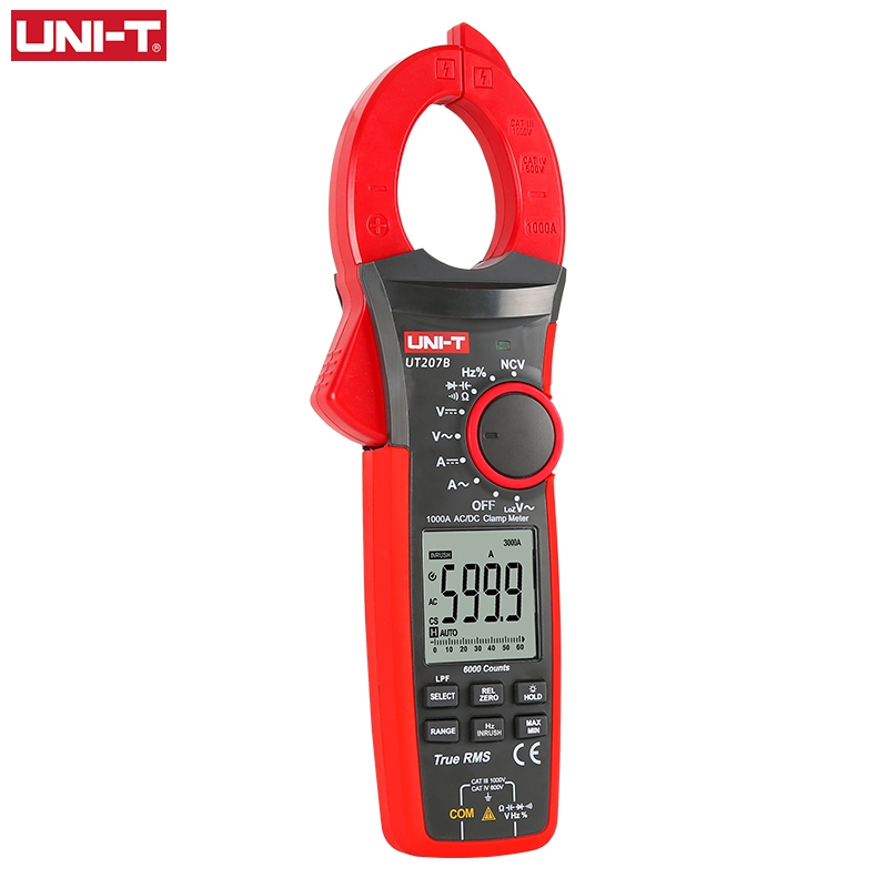 UNI-T UT207B 1000A True RMS Digital Clamp Meter | Shopee Thailand