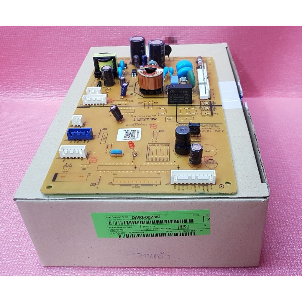 SAMSUNG บอร์ดตู้เย็น ASSY PCB MAIN DA92-00736J ใช้กับรุ่น RT20FGRVDSA ...