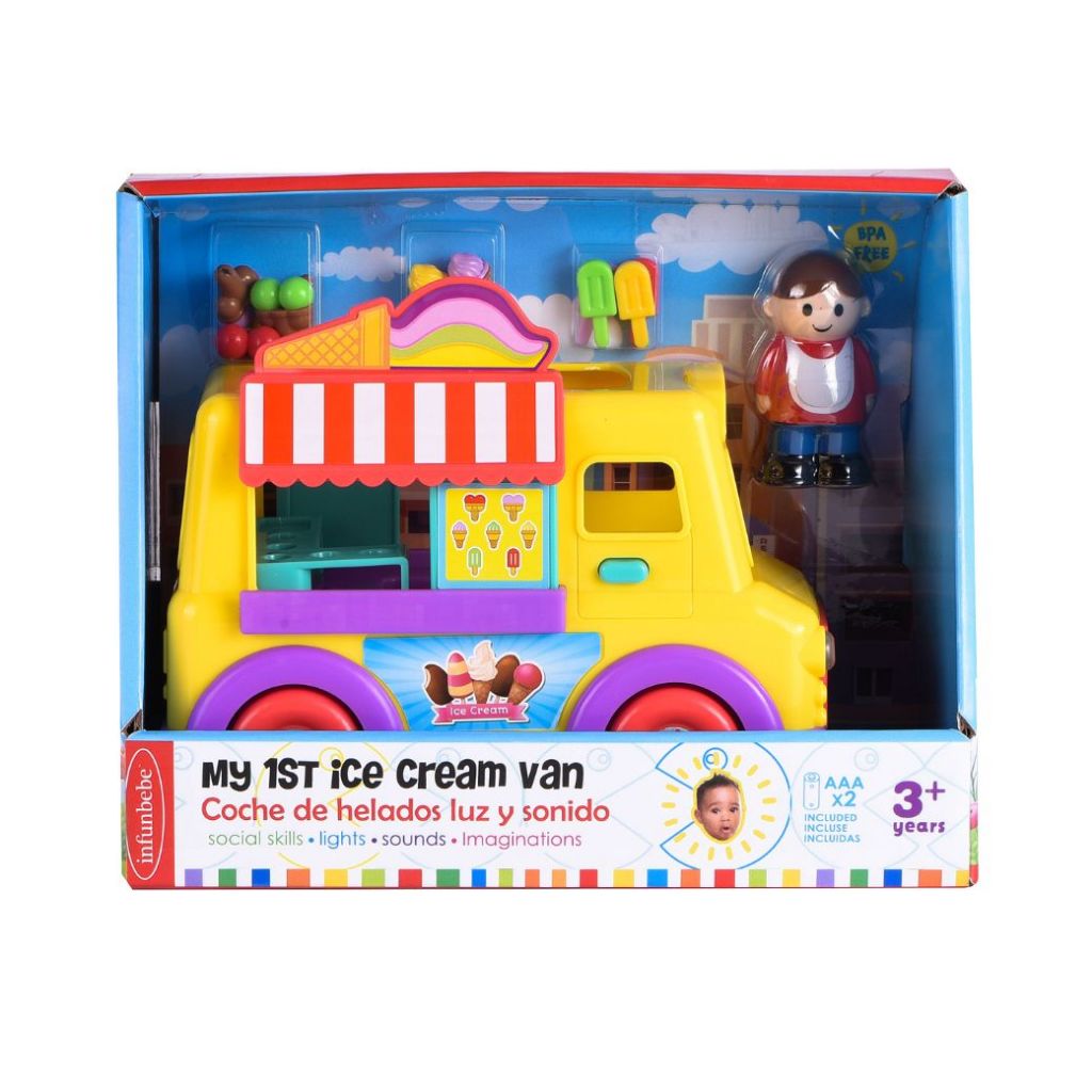 Wel-B x Infunbebe My 1st ice cream van (รถไอศครีมของเล่น) - ของเล่นเด็ก ...