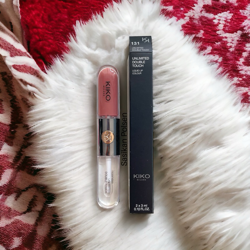 สี131 Spiced Tea/KIKO Unlimited Double Touch 6 ml.ลิปสติก 2 หัวแปรง ...