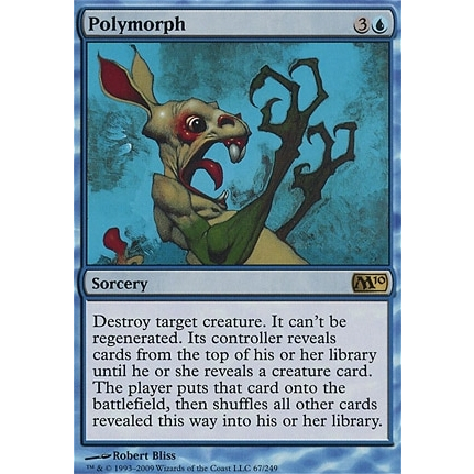 Polymorph การ์ด Magic The Gathering ของแท้ จากชุด 2010 Core Set ...