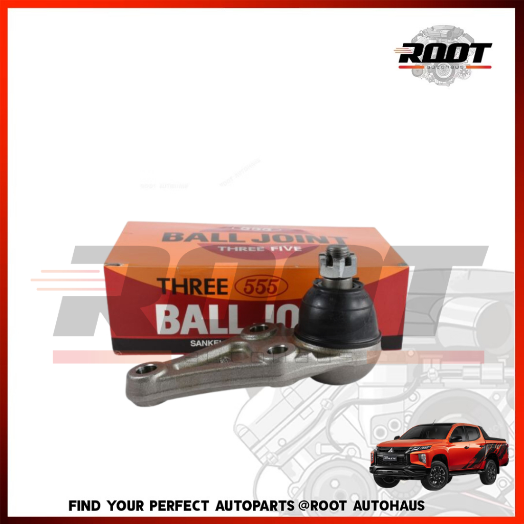 555 ลูกหมากปีกนกล่าง MITSUBISHI TRITON 2-4 WD / PALERO V65 LH=RH เบอร์ ...