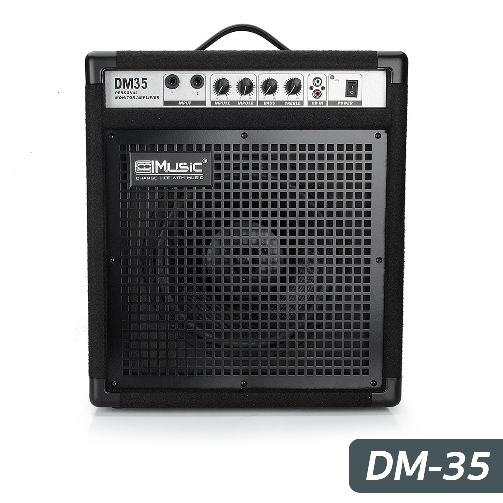 Coolmusic DM-35 / DM-35S แอมป์กลองไฟฟ้า Drum Amplifier แอมป์กลอง Coolmusic DM35 / DM35s รับ ...