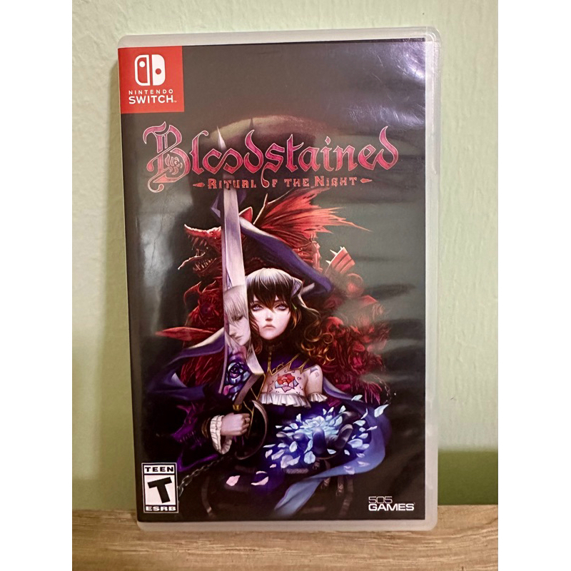 แผ่นเกมส์มือ2 Bloodstained Nintendo switch สภาพดีครับ | Shopee Thailand