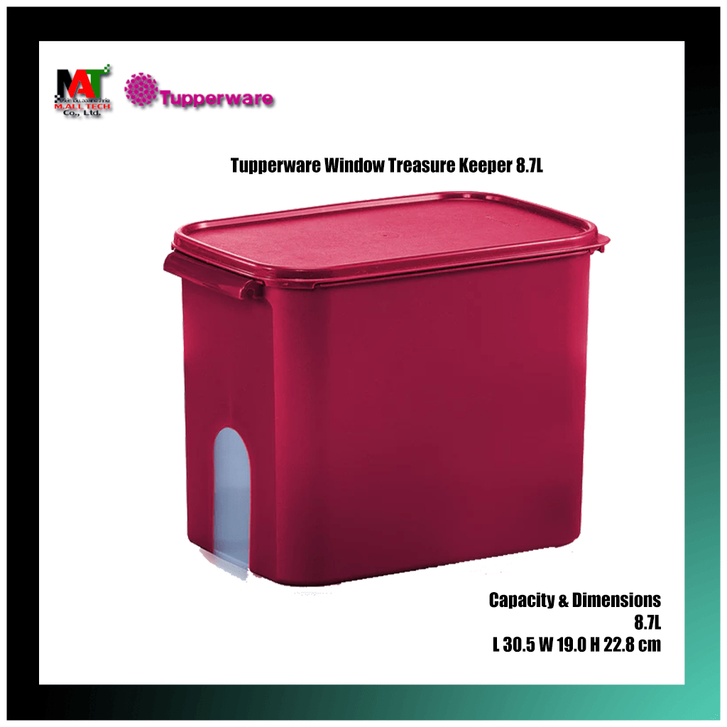 Tupperware รุ่น Window Treasure Keeper 6.5L, 8.7L | Shopee Thailand