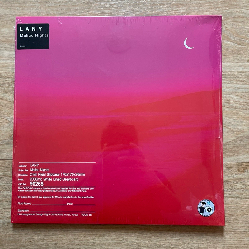 แผ่นเสียง LANY - Malibu Nights , **Clear Vinyl, LP, Album , france ...