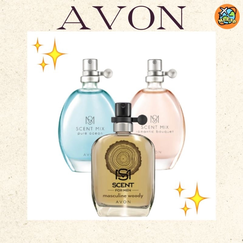 AVON SCENT Mix Series น้ำหอมเอวอนสำหรับผู้ชายและผู้หญิง ⭐ EDT 30 ML For ...