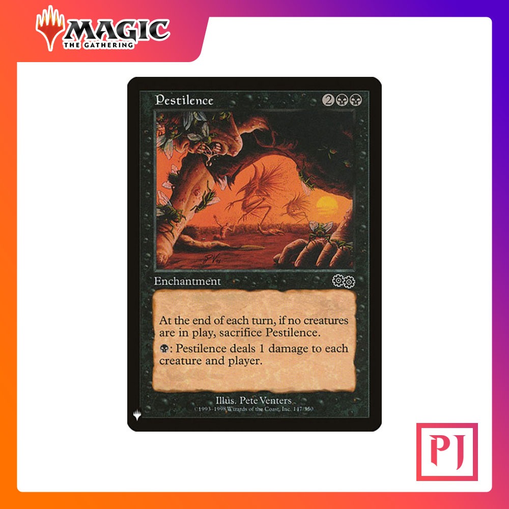 [MTG] Pestilence [MB1] [BLACK] [COMMON] [NORMAL] [ENG] (การ์ดเมจิค ...