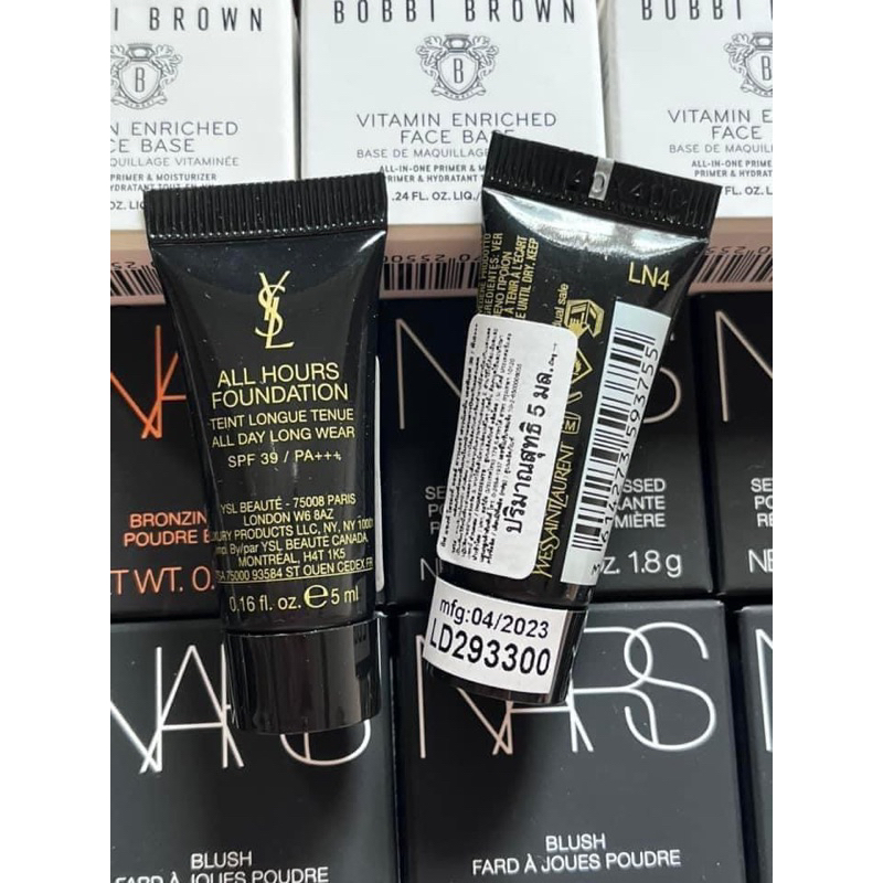 YSL Yves Saint Laurent All Hours Foundation ขนาด 5 ml.- LN4 : โทนสียอด ...