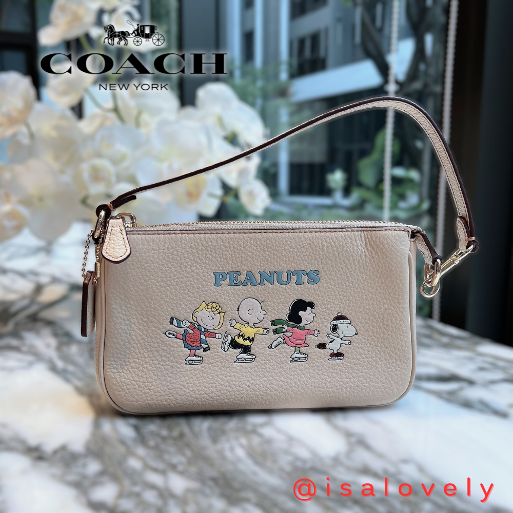 📌Isa Lovely Shop📌 Coach CE858 Coach X Peanuts Nolita 19 With Snoopy And ...