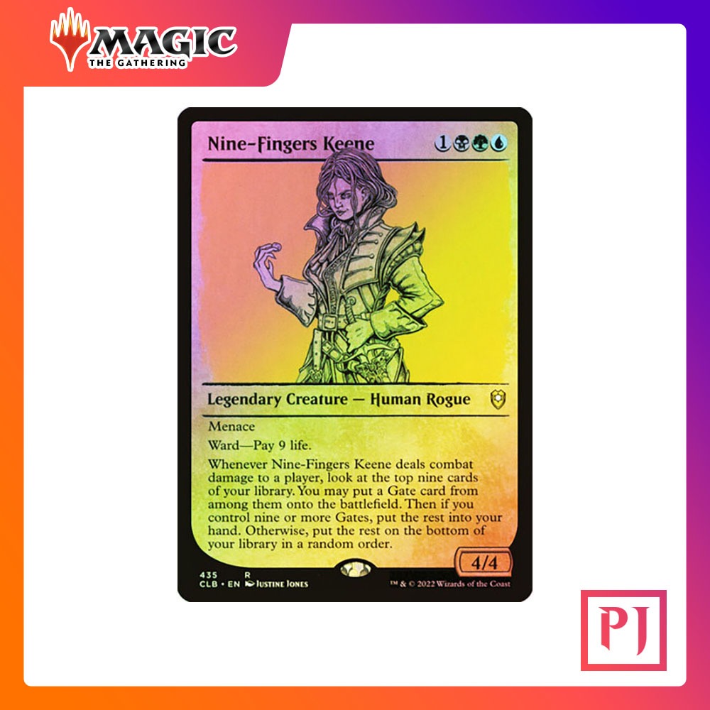 [MTG] Nine-Fingers Keene (Showcase) [CLB] [MULTI] [RARE] [FOIL] [ENG ...