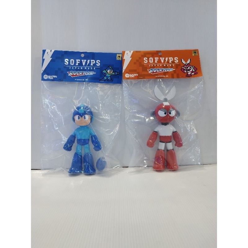 Capcom Sofvips Japan Made Electric Toys Rockman Cutman มือ1 Japan ขายคู่ สูง16 cm | Shopee Thailand