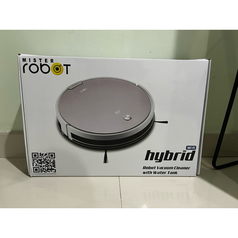 MISTER ROBOT หุ่นยนต์ดูดฝุ่น รุ่น HYBRID WIFI | Shopee Thailand